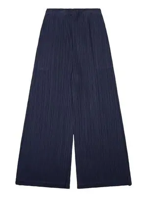 Issey Miyake Monthly Colors: January Wide-leg Trousers - Blue
