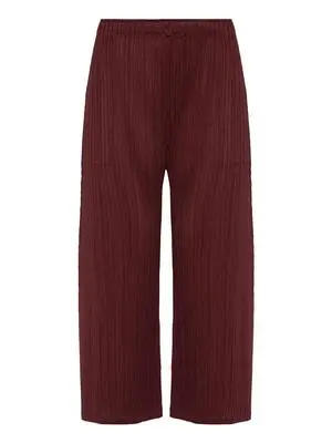 Issey Miyake PLEATS PLEASE ISSEY MIYAKE Pleated Wide Leg Pants 84