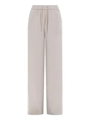 Herno Jogger Pants With Drawstring - Grey