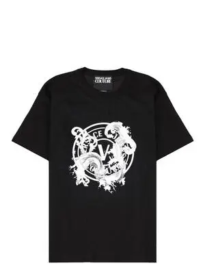 Versace Graphic Logo T-shirt - Black