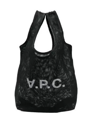A.p.c. Mesh Tote Bag - Nero