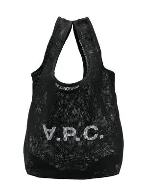 A.p.c. Stylish Two Handle Tote Bag With Interior Pocket W 34 X H 53 X D 11 Cm - Nero