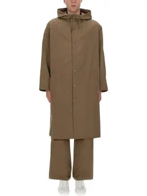 A.p.c. Hooded Trench Coat - Brown