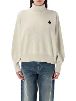 MARANT ETOILE High Neck Sweater - Grey