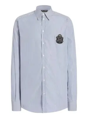 Dolce & Gabbana Short Sleeve Shirt For - Striped