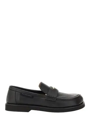 Stella McCartney Leather Loafers - Black