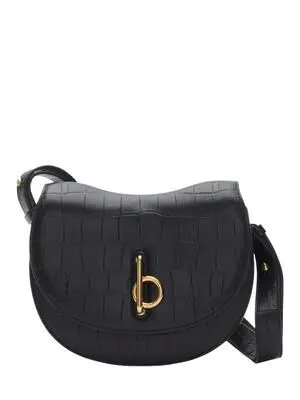 Burberry Mini Rocking Horse Crossbody Bag - Black