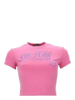 Versace Mini Slim-fit T-shirt - Pink