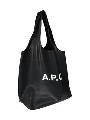 A.p.c. Mini Tote Handbag Ninon - Nero