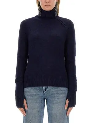MARANT ETOILE MARANT ÉTOILE Baby Alpaca Blend Turtleneck T-shirt