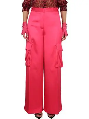 Versace Cargo Duchesse Trousers - Fuchsia