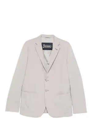 Herno Lightweight Blazer Ss26 Collection - Gray