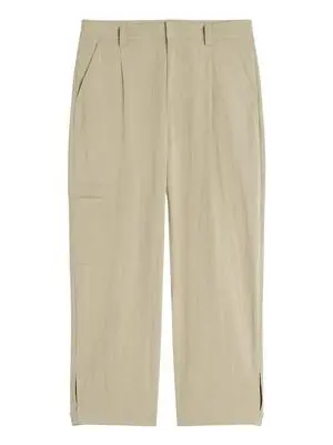 Maison Kitsuné Pleated Cargo Trousers - Tealeaf