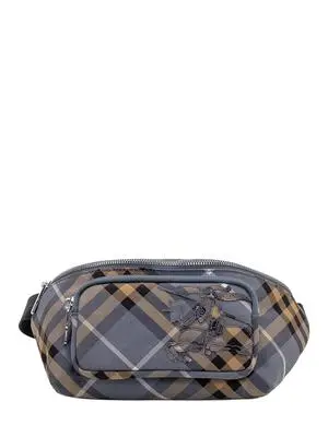 Burberry Belt Bag With Front Pocket - Wave Blue