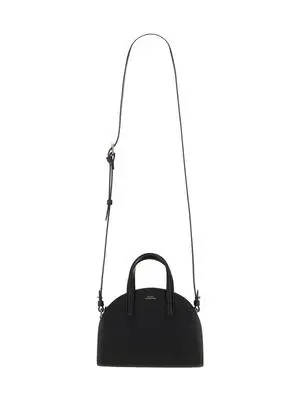 A.p.c. A.P.C. Mini Demi-Lune Tote Handbag Black