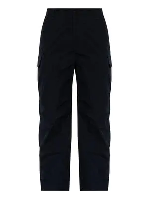 Burberry Relaxed Fit Cargo Trousers - Navy