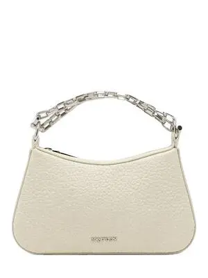 Alexander McQueen T-bar Mini Pouch Handbag - Creamsilve
