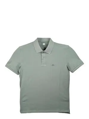 C.P. COMPANY C. P. Company Short Sleeve Polo Shirt - Green
