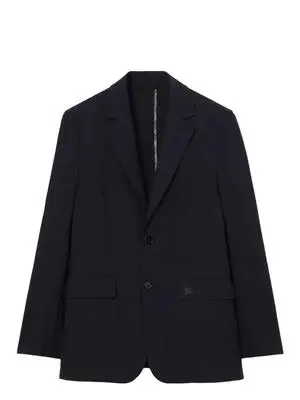 Burberry Sloane Mini Duster Coat - Navy