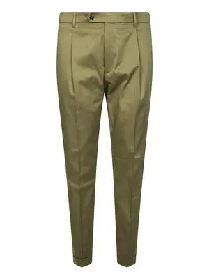 BERWICH Relaxed Fit Trousers - Verde