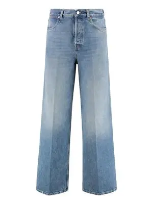 Gucci Wide Leg Pants - Denim
