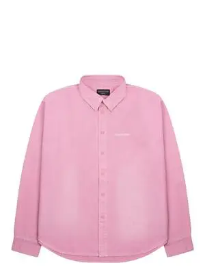 Balenciaga BALENCIAGA Oversized Cotton Shirt Pink
