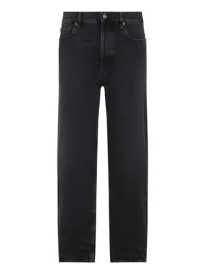 Saint Laurent Mick Long Jeans In Westwood Denim - Black