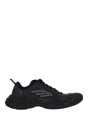 Balenciaga Monday" Lace-up Sneakers - Black