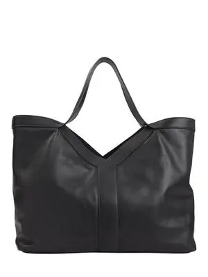Saint Laurent SAINT LAURENT Large Leather Tote Black
