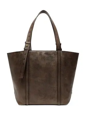 GOLDEN GOOSE GOLDEN GOOSE Elegant Tote Bag With Adjustable Handles Brown