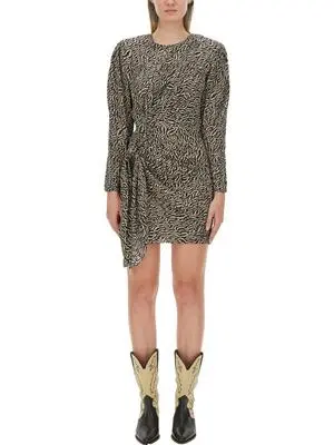 MARANT ETOILE MARANT ÉTOILE Printed Mini Dress