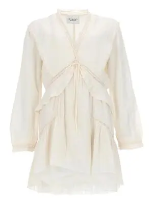 MARANT ETOILE Mini Dress - Ivory
