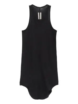 Rick Owens Sleeveless Cotton Tank Top - Black