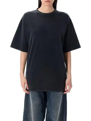 Balenciaga Slim Fit Cotton T-shirt - Black