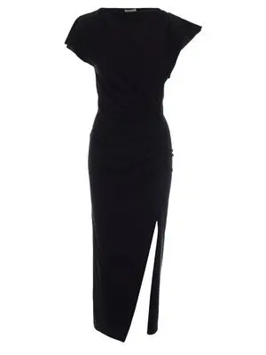 MARANT ETOILE Nadela Maxi Dress - Black