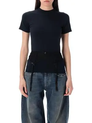 Balenciaga Lingerie T-shirt - Black