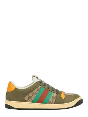 Gucci Screener Sneaker In Gg Canvas - Multicolour