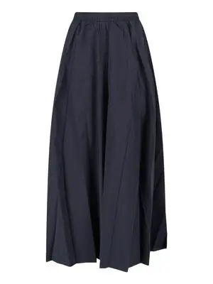 Balenciaga Maxi Logo Skirt - Black