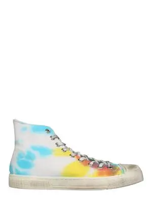 Givenchy X Jean Michel Tie-dye High-top Sneakers - Multicolour