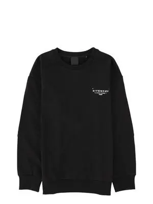 Givenchy Mini Cotton Sweater T-shirt - Black