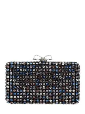 SELF-PORTRAIT Embellished Mini Crossbody Bag - Multi Coloured