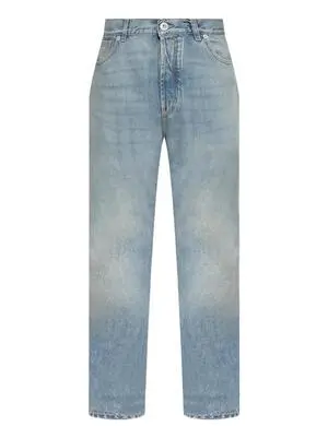 Alexander McQueen Francis Jethe Mini Pants - Bluewashed