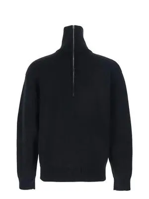 Balenciaga Back-to-front Relaxed Fit Sweater - Black