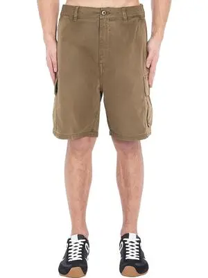 Loewe Cargo Shorts - Khakigreen
