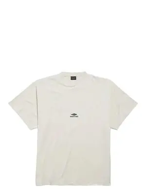 Balenciaga Bold Oversized T-shirt For - Whiteblack