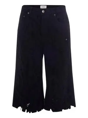 HAIKURE HAIKURE High-Rise Wide-Leg Jeans Nero