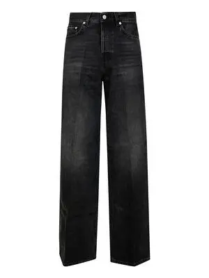 HAIKURE Authentic Clack Wash Jeans - Nero