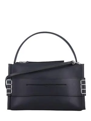 JW Anderson Loafer-inspired Handbag With Top Handle - Black