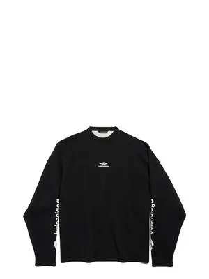 Balenciaga Sleek Ski Crewneck For - Chocolate