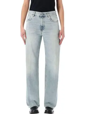 HAIKURE Bonnie Mid-rise Straight-leg Jeans - Celestial